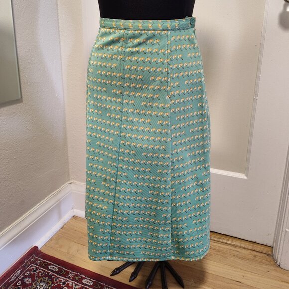 Vintage | Skirts | Vintage Japanese Aline Skirt | Poshmark